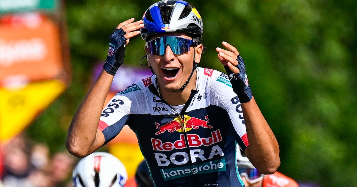 Davide Donati s'impose dans un sprint confus à Antoing, Oliver Knight ...