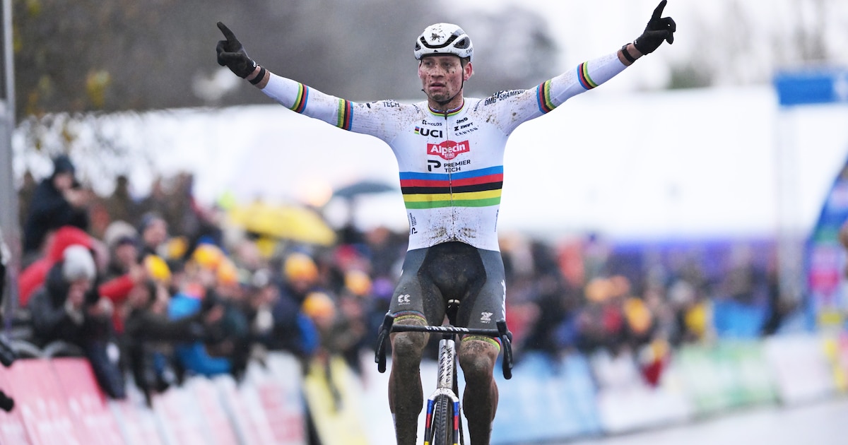 La passe de sept: Mathieu van der Poel poursuit sa série folle au GP ...