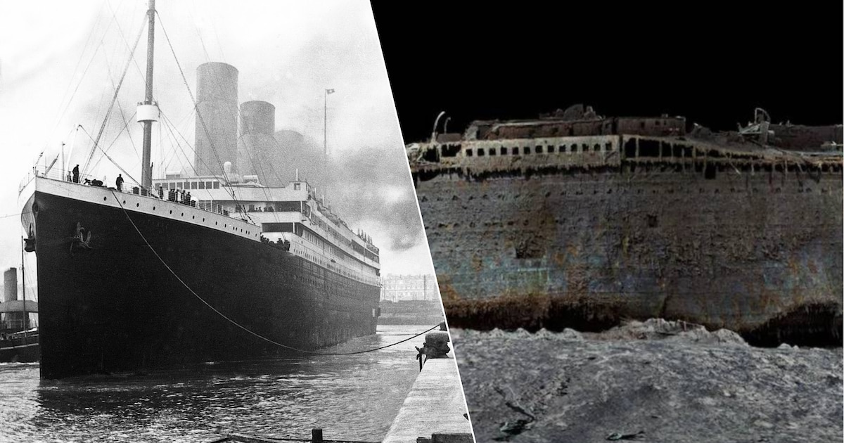 Un scan 3D du Titanic révèle en détail les derniers moments du navire ...