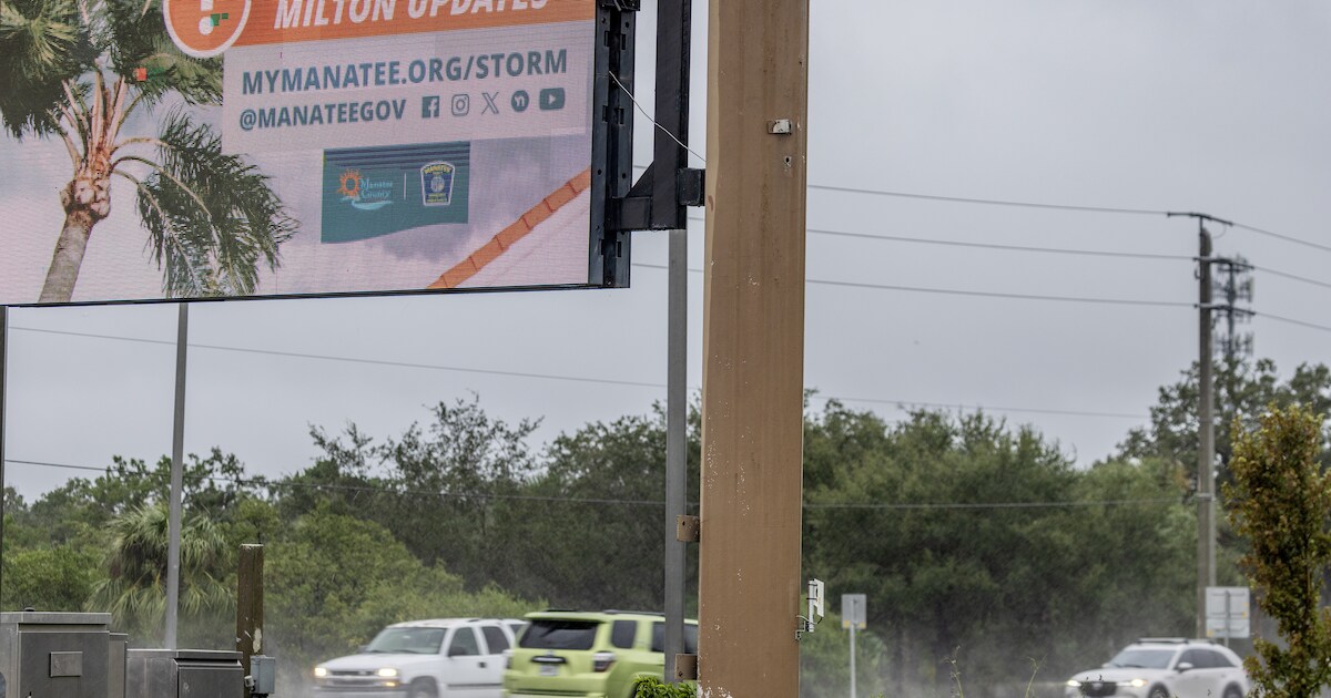 L’ouragan Milton arrive, et la Floride se prépare au pire | 7sur7.be