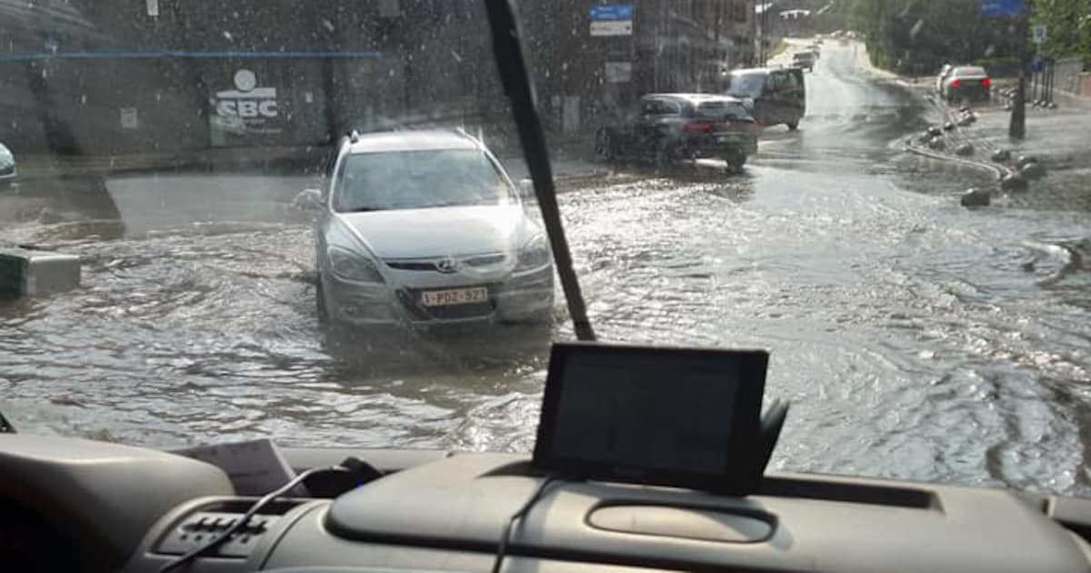 Orages, grêle, inondations: la région de Durbuy frappée par des ...