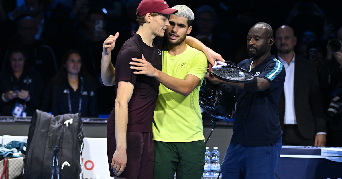 L’incroyable statistique qui illustre la rivalité entre Sinner et ...