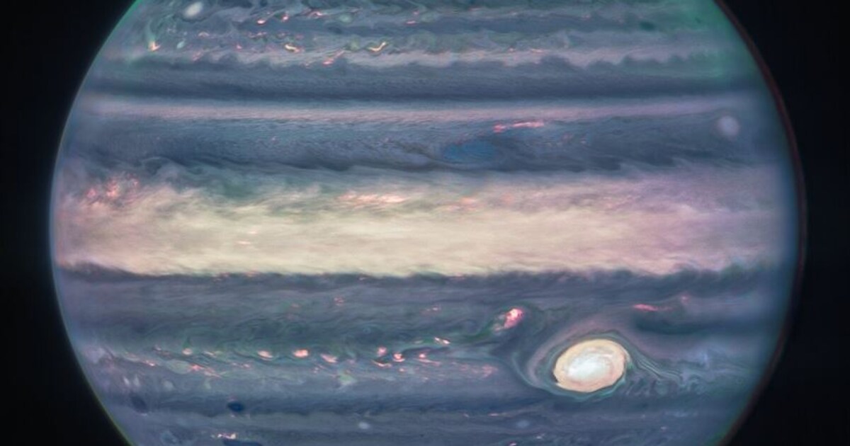 Les images magnifiques de Jupiter prises par le télescope James Webb ...