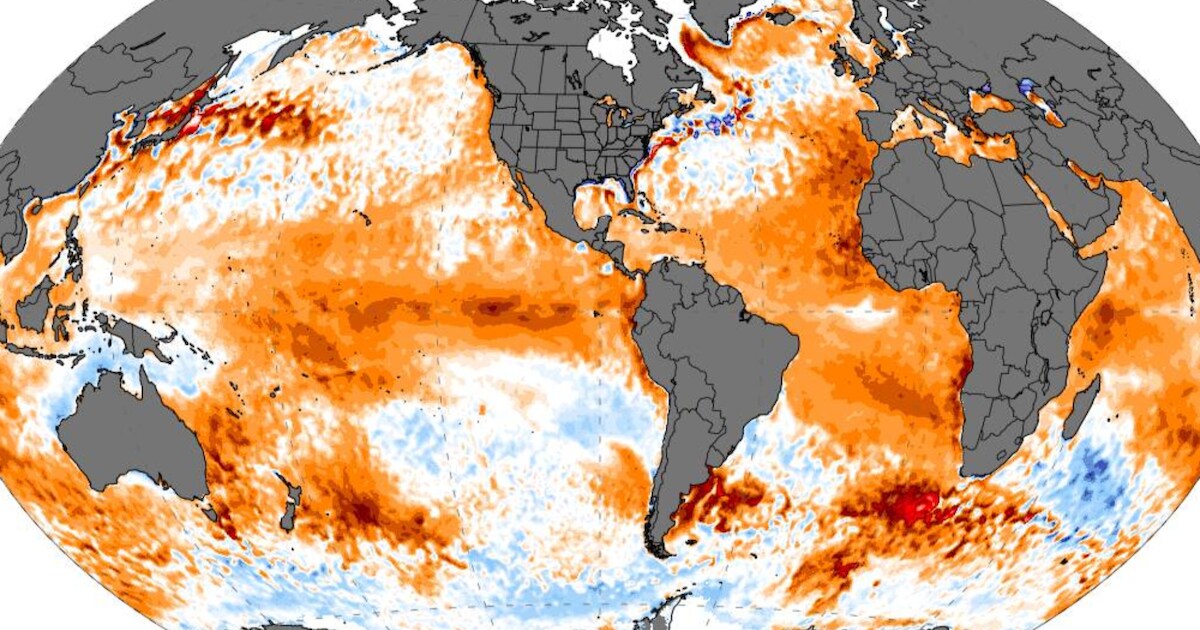 Nouveau record de température pour les océans: le terreau pour des ...
