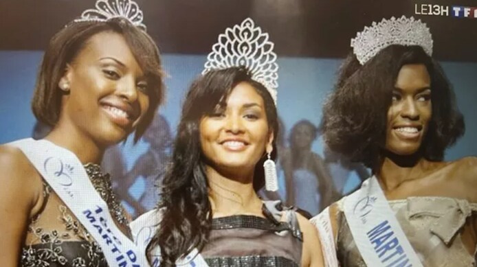 Cheveux longs et sourcils fins: le cliché de Miss France 2025 lors de ...