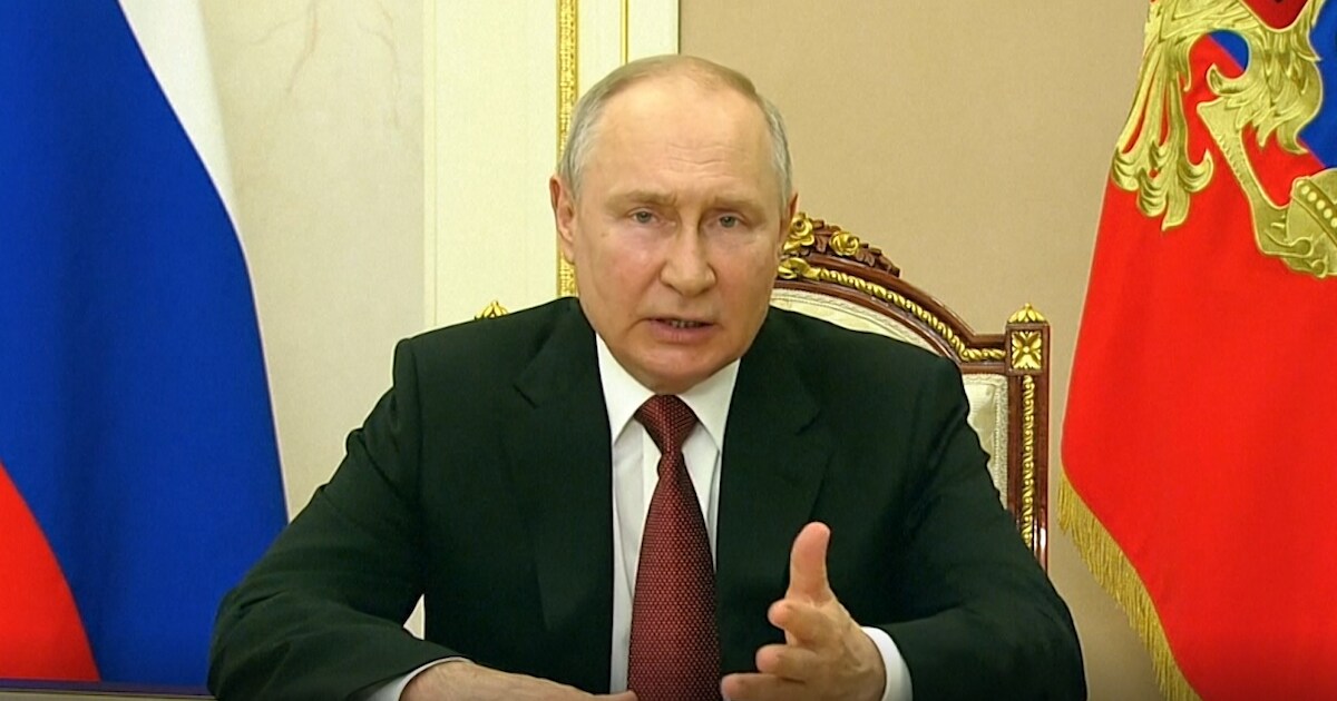 Première apparition de Poutine depuis la fin de la révolte de Wagner ...