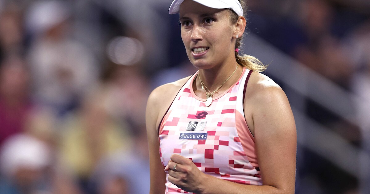 Elise Mertens se qualifie pour les 8es de finale en simple | 7sur7.be