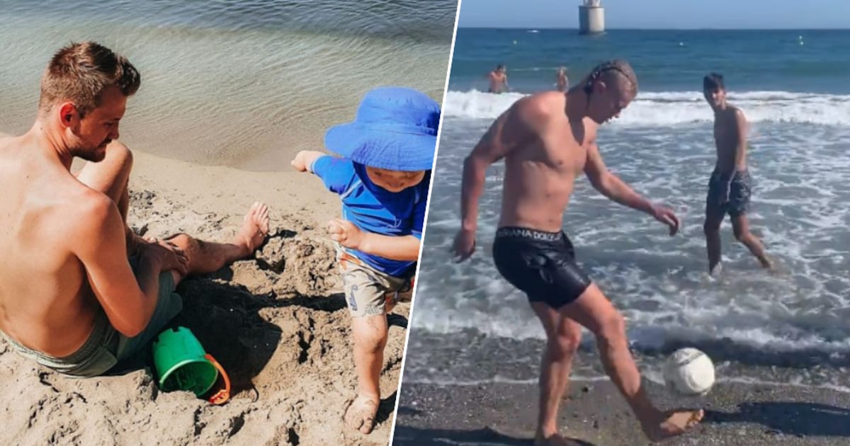 les-sportifs-en-vacances-haaland-offre-un-moment-unique-des-fans