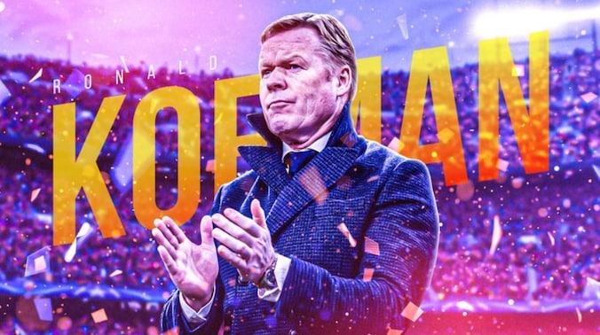 C’est officiel, Ronald Koeman est le nouveau coach du Barça | 7sur7.be