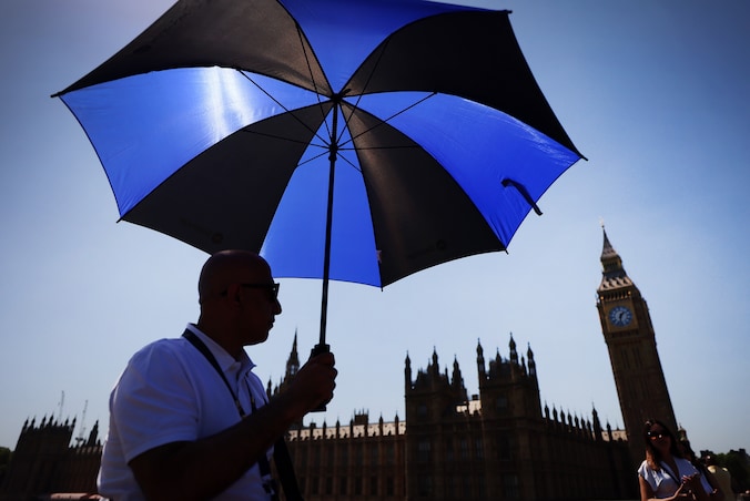 Vague de chaleur: record à Londres, sommet égalé à Uccle, canicule en ...