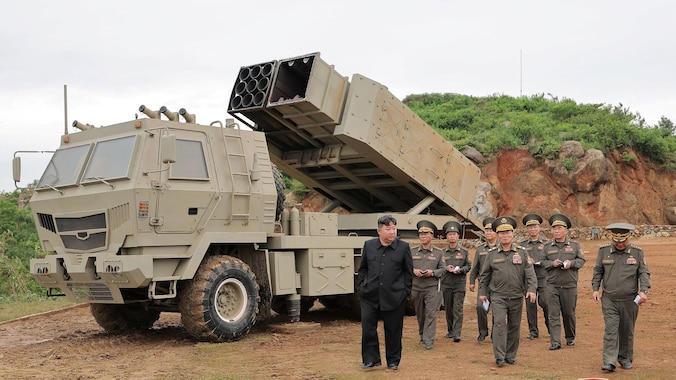 La Corée du Nord teste un nouveau système de missiles doté d’IA | 7sur7.be
