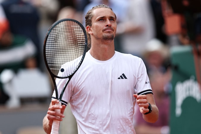 Alexander Zverev déroule face à Jesper De Jong et file en quarts | 7sur7.be