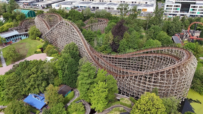 Walibi va remplacer son Loup-Garou par une montagne russe de 48 mètres ...