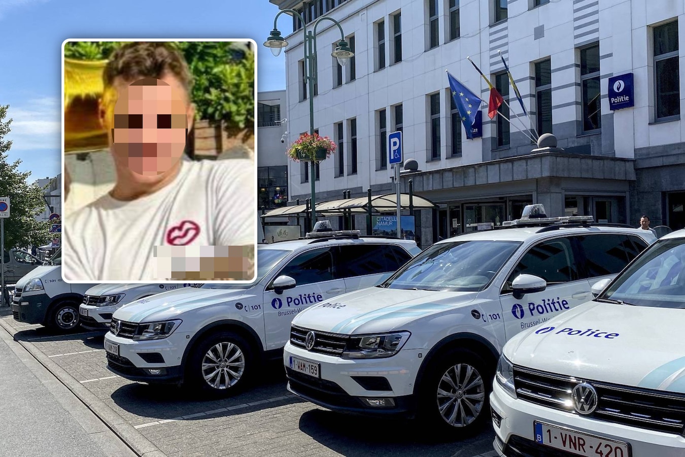Un inspecteur de police pris en flagrant délit en train de sniffer de ...