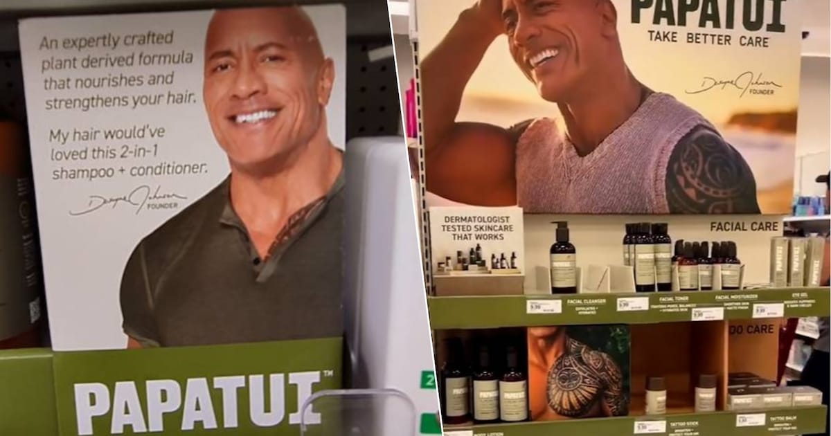 Dwayne Johnson lance sa propre ligne de.... shampoing: “Mes cheveux ...