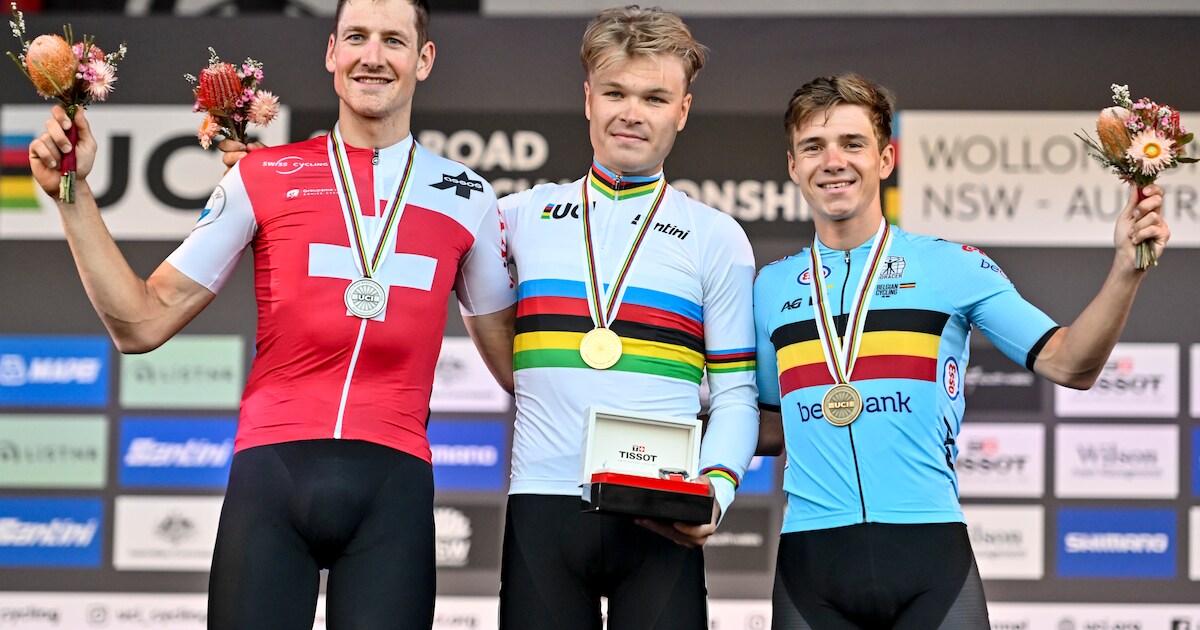 Sensation aux Mondiaux de cyclisme: Tobias Foss sacré sur le contre-la ...