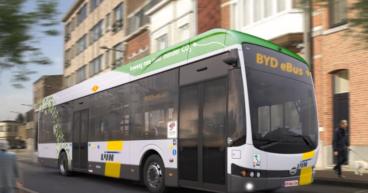 Les bus électriques chinois achetés par De Lijn font grincer des dents ...