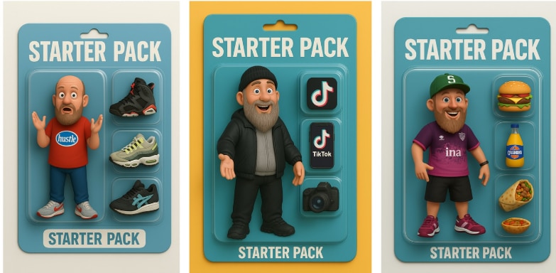 Qu’est-ce que le “starter pack” qui affole les réseaux sociaux, et comment s’en créer un? | Foto ...