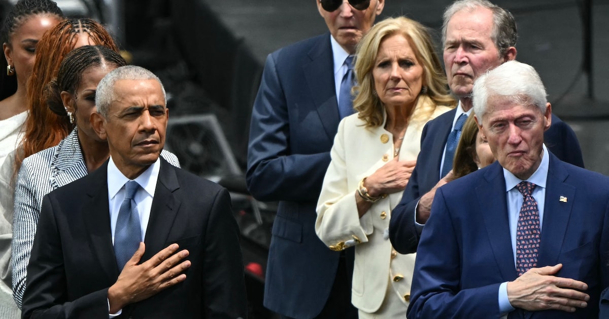 Obama inaugure son musée entouré de trois anciens présidents et de ...