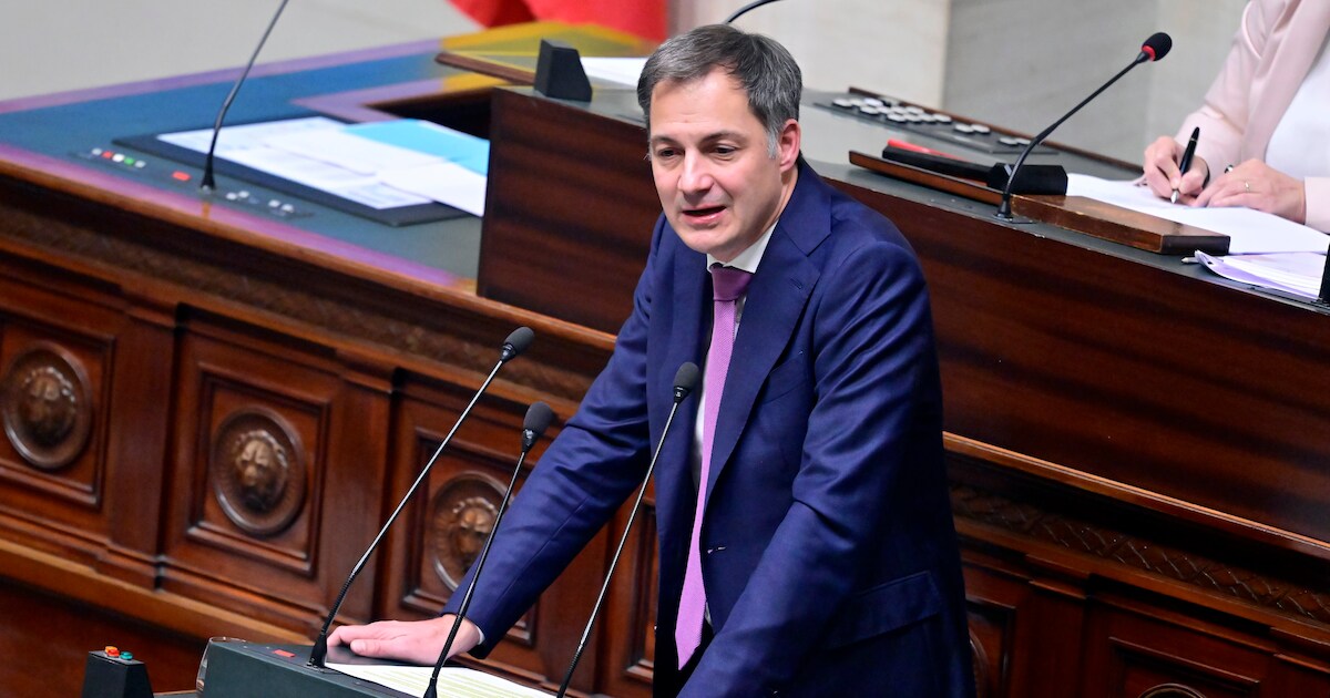 De Croo: “Le premier devoir du gouvernement est de protéger le peuple ...