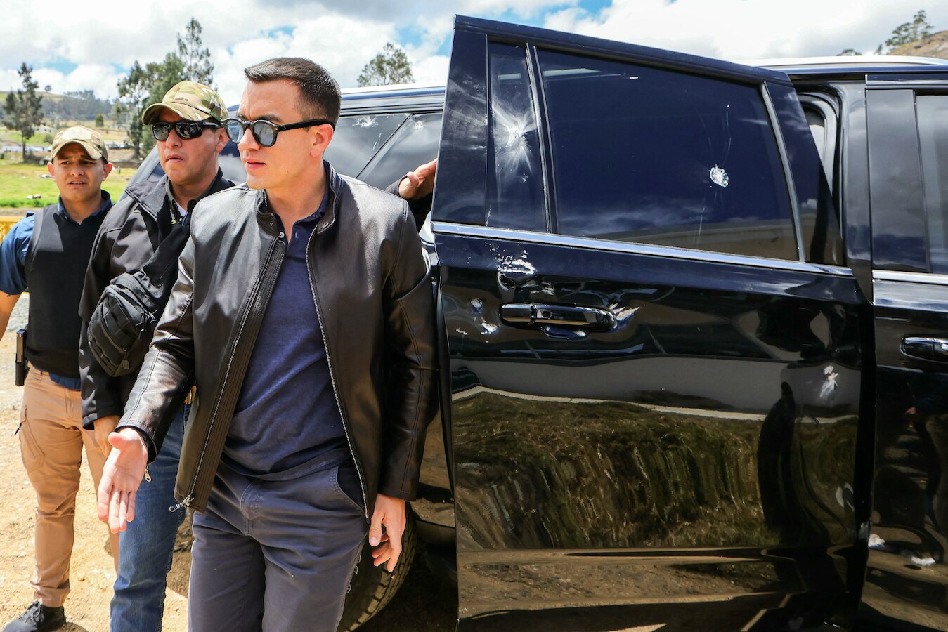 “Il l’a échappé belle”: le président équatorien indemne après une ...