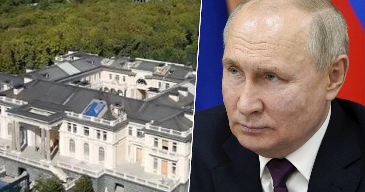 Des tunnels cachés sous le palais de Poutine: des plans de son bunker ...