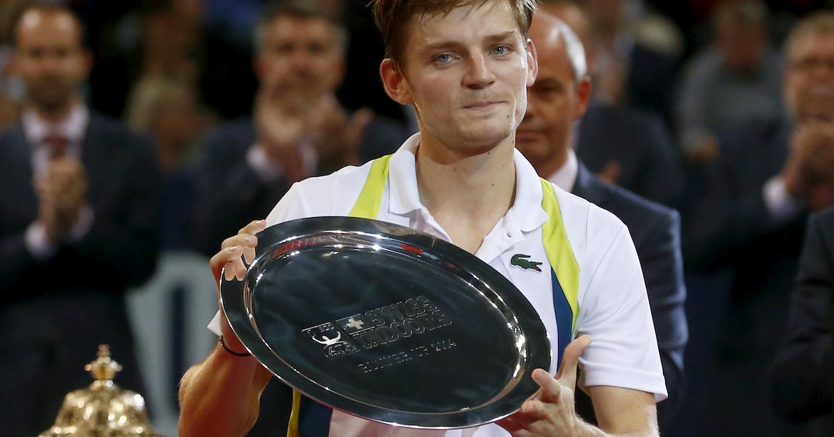 Pourquoi la finale de David Goffin n'a pas été retransmise | 7sur7.be