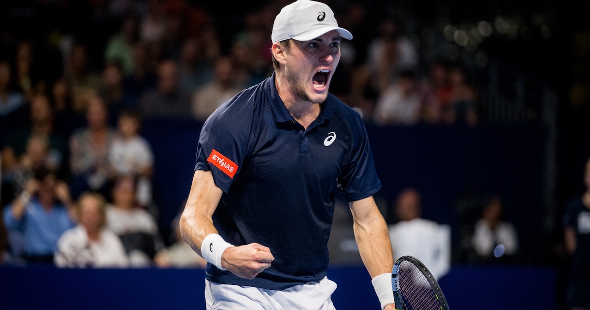 Le joli bond de Raphaël Collignon au classement ATP | 7sur7.be