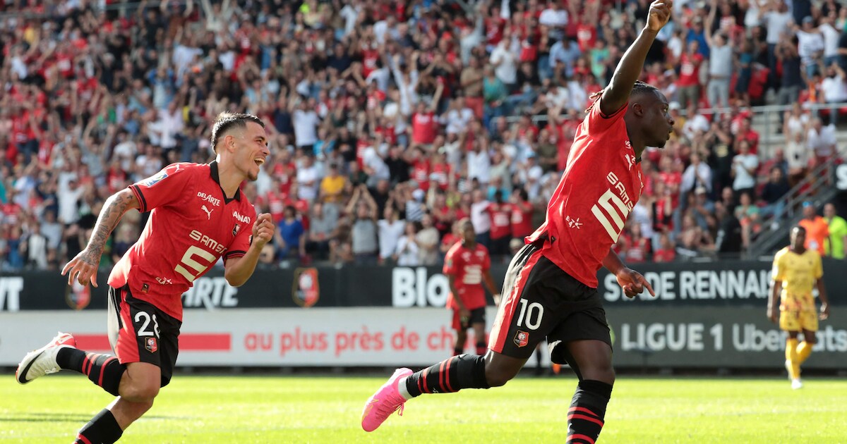 Jérémy Doku régale, le Stade Rennais déroule | Diables rouges | 7sur7.be